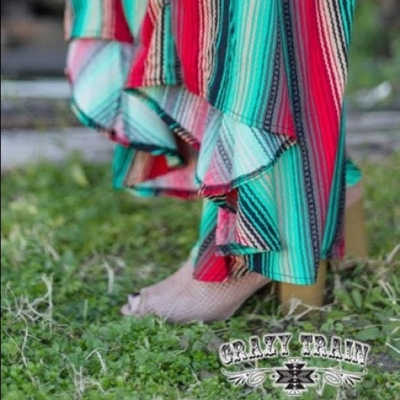 Crazy Train | Pants & Jumpsuits | Serape Crazy Train Paltrow Pants ...
